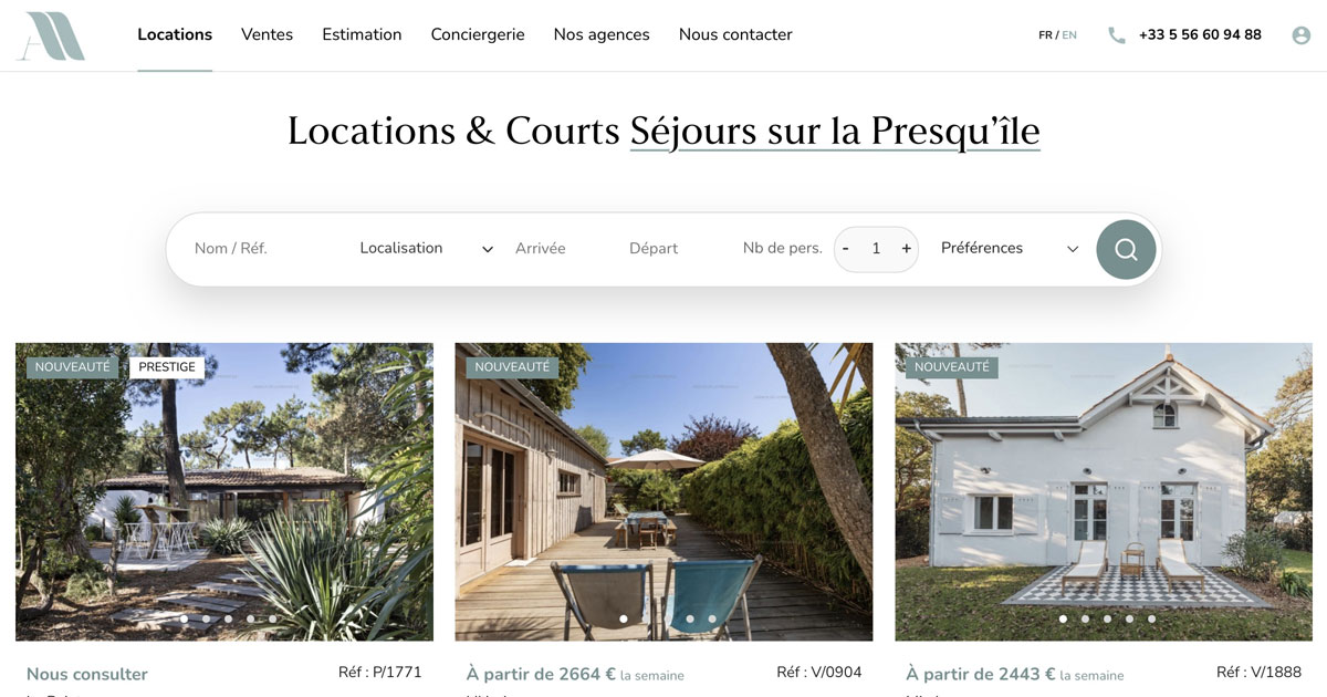 Vente Cap Ferret Appartement duplex 4 - Agence Immo Presqu’Ile